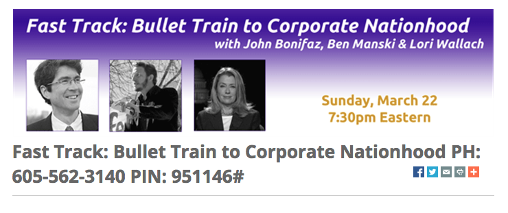 Join John Bonifaz This Sunday For A Call On The Trans-Pacific ...